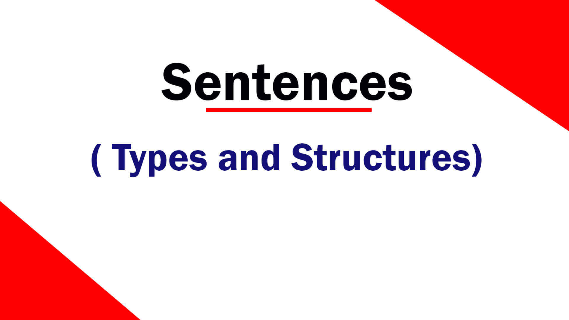 What Is A Sentence Sentences Learn English By Sentences 1 Second 